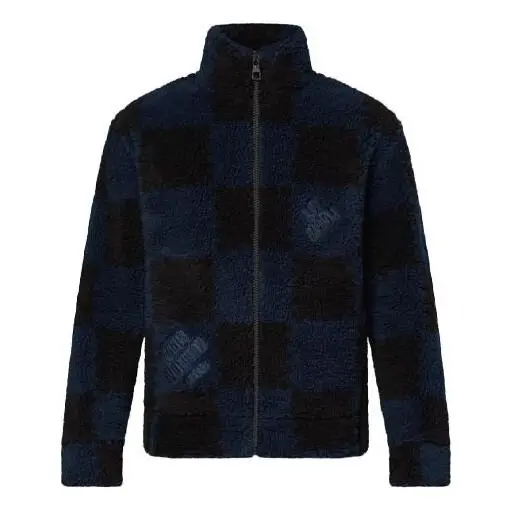 LOUIS VUITTON X Nigo2 Crossover Lv2 Ss22 Grid Jacket - Blue