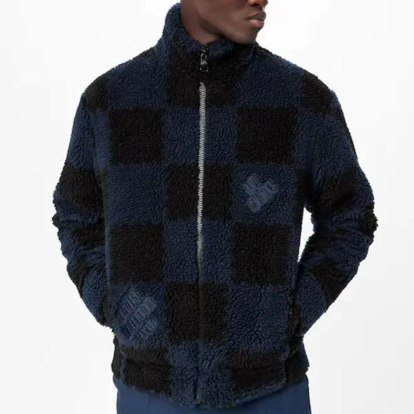LOUIS VUITTON X Nigo2 Crossover Lv2 Ss22 Grid Jacket - Blue