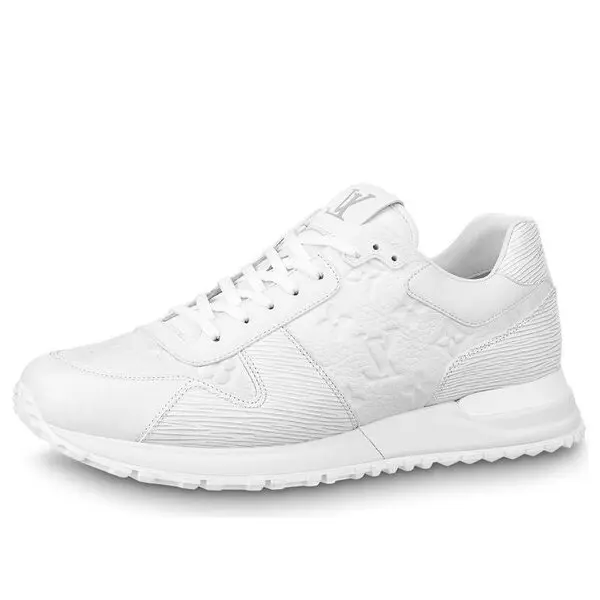 LOUIS VUITTON Run Away Sneakers Monogram And Epi - White