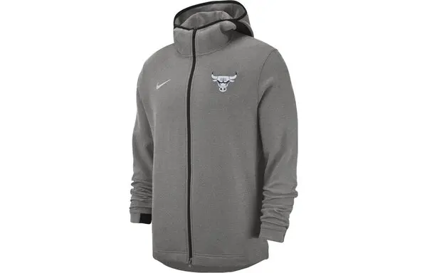 Nike Nba Chicago Bulls Dri-fit Full Zip Hoodie