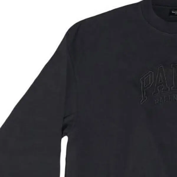 Balenciaga Embroidered Logo Sweatshirt