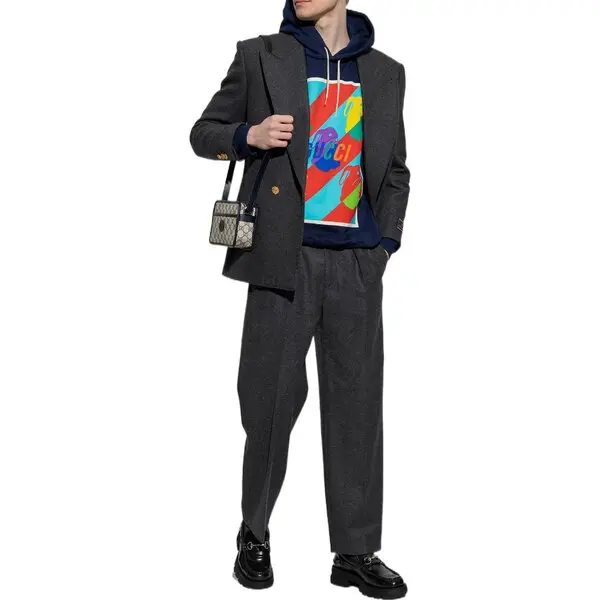 Gucci Graphic Paint Hoodie