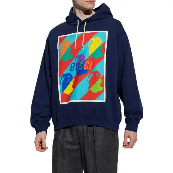 Gucci Graphic Paint Hoodie