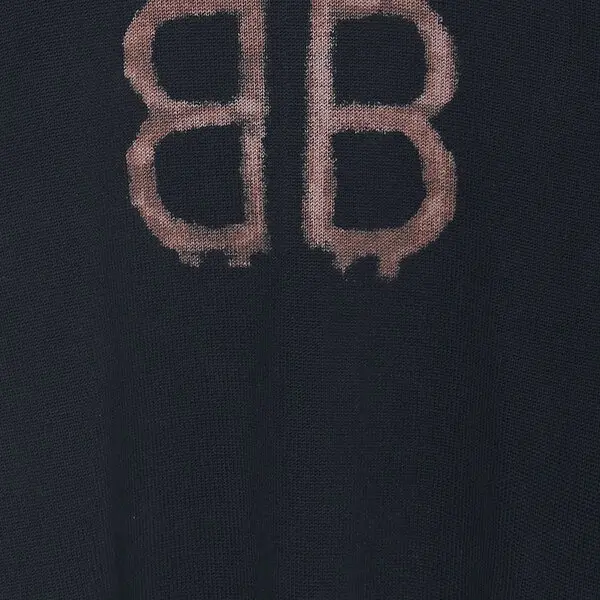 Balenciaga Bb Logo Knit Sweater