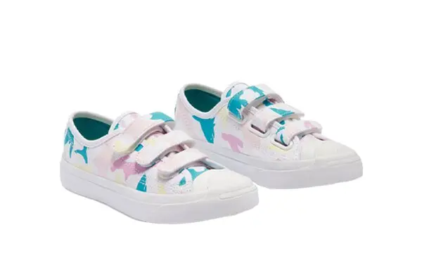 CONVERSE Jack Purcell Low Top 'shark Bite' Sneakers - White