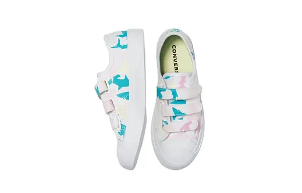CONVERSE Jack Purcell Low Top 'shark Bite' Sneakers - White