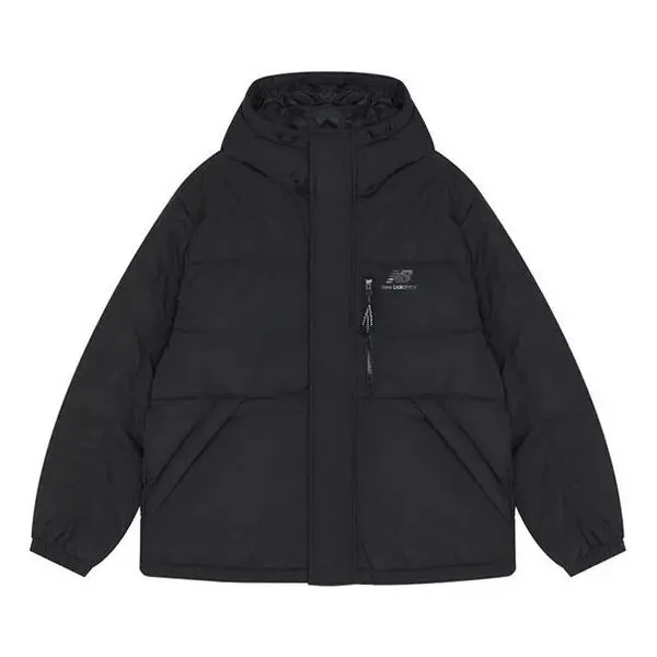 NEW BALANCE Puffer Jacket Asia Sizing - Black