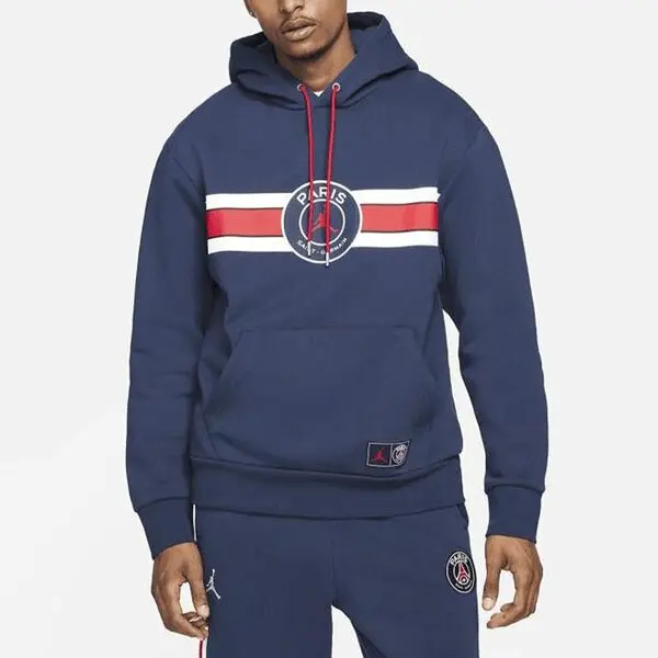 JORDAN Paris Saint-germain Team Logo Printed Hoodie