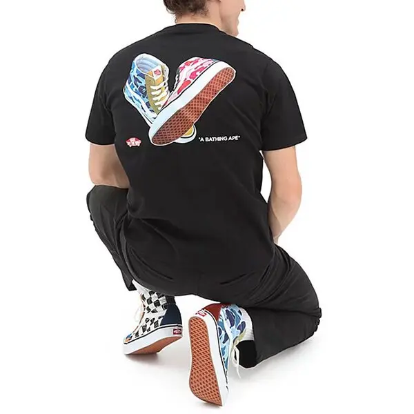 VANS X Bape Sk8-hi T-shirt