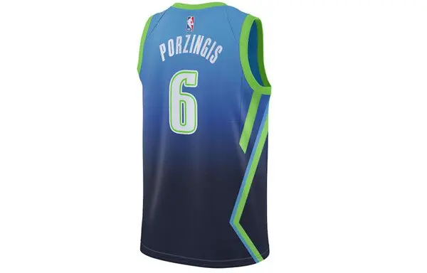 Nike Nba Dallas Mavericks 6 Basketball Jersey - Blue