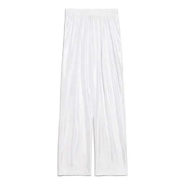 Balenciaga Wide Leg Sweatpants - White