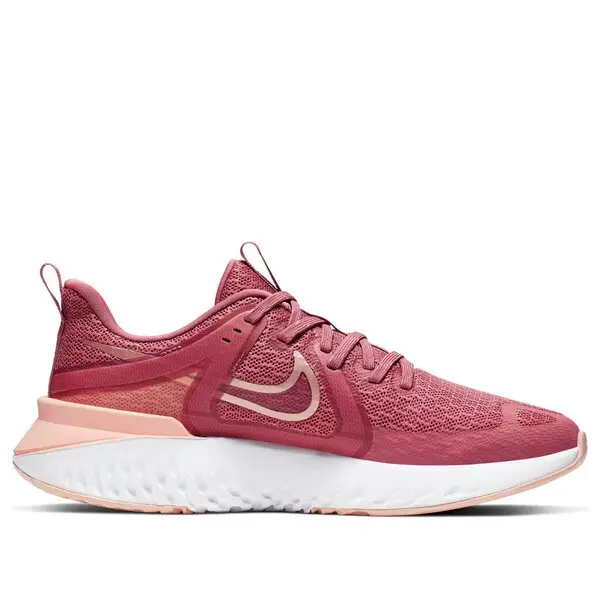 Nike Legend React 2 Athletic Sneakers - Red/gray