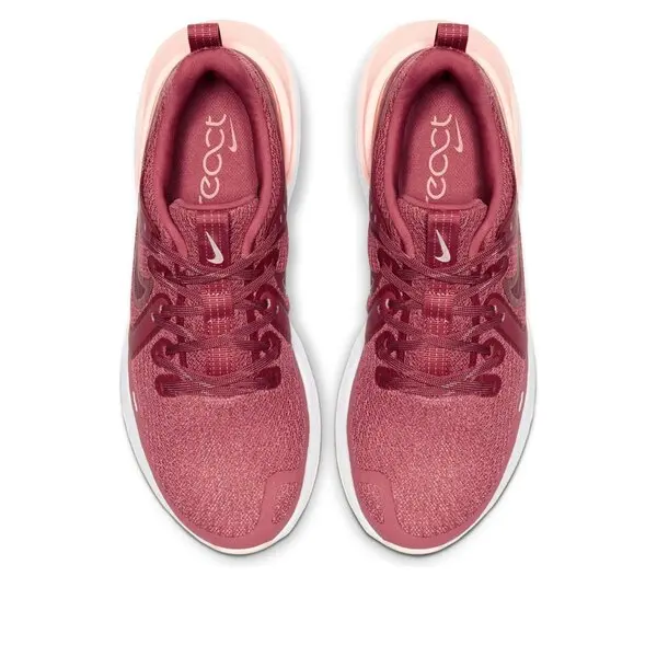 Nike Legend React 2 Athletic Sneakers - Red/gray