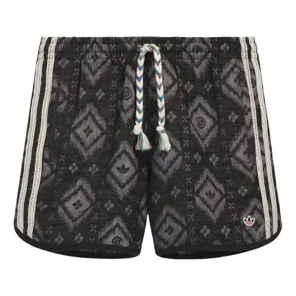 Adidas X Clot Heritage Print Short - Charcoal Grey