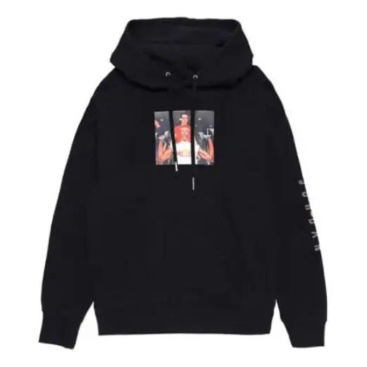 JORDAN X Undefeated Graphic Hoodie - Black
