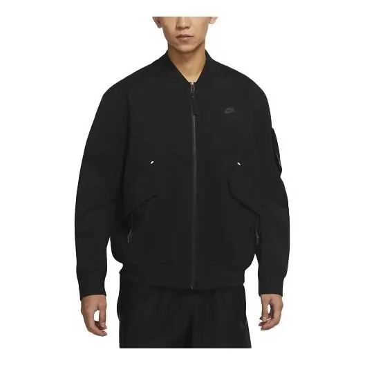 Nike Storm-fit Tech Pack Unlined Loose Zipper Jacket - Black
