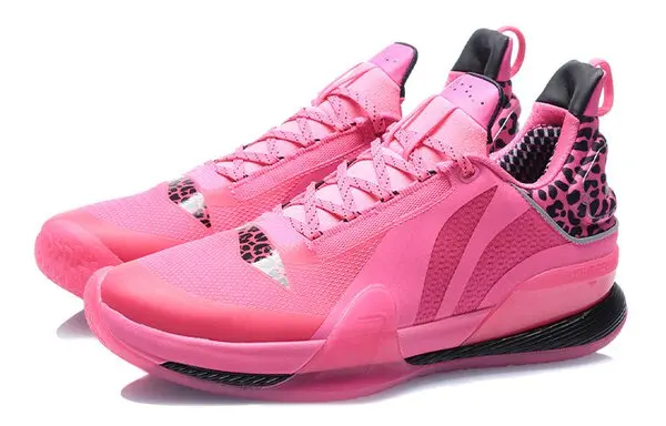 LI-NING Speed Vii Premium Basketball Shoes - Rose/pink