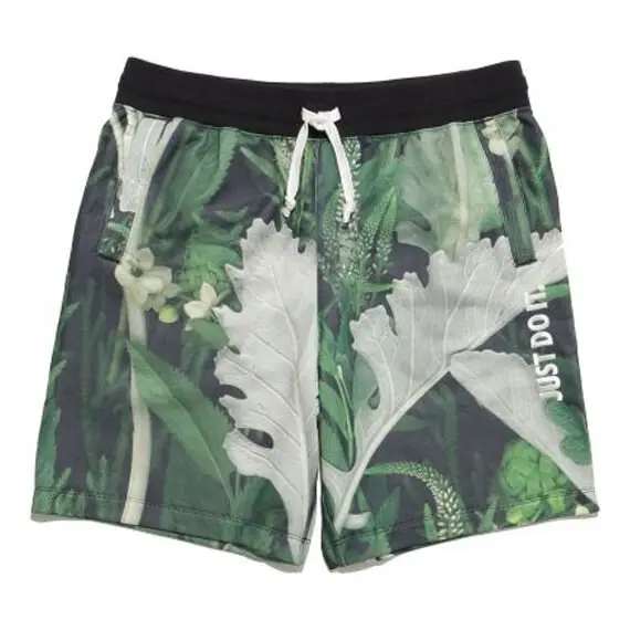 Nike Jdi Floral Shorts - Green