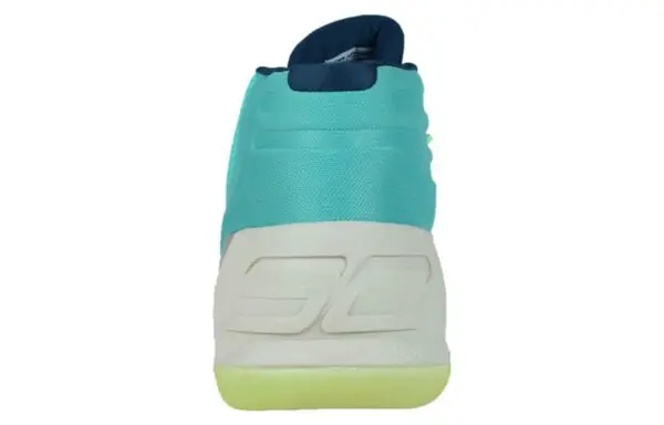 Under Armour Curry 3 "reign Water" High Top Sneakers - Green