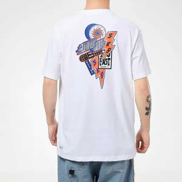Adidas Neo Logo Printing Sports Short Sleeve