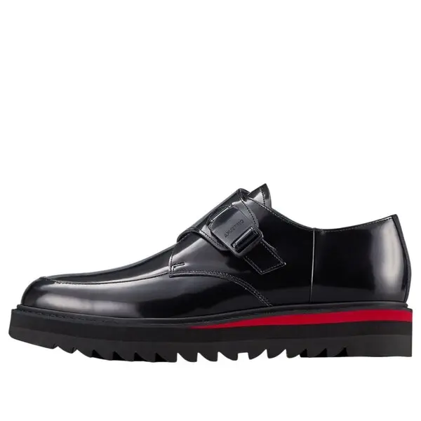 Onitsuka Tiger Monk Strap Shoes - Black/red
