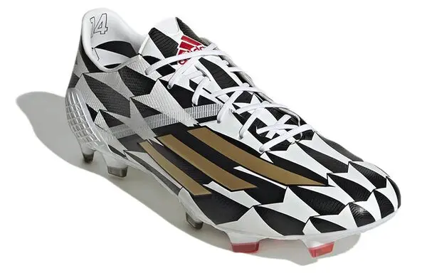 Adidas Adizero F50 4 Fg World Cup Battle Pack Football Boots - Black/white/gold