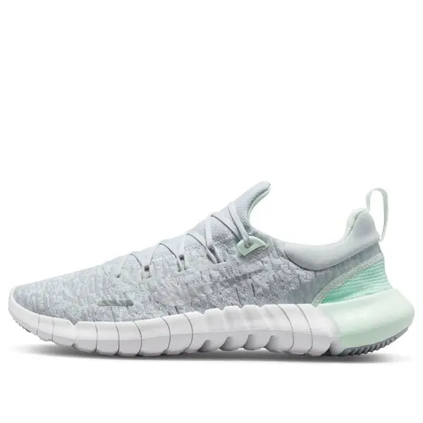 Nike Free Rn 5.0 Running Shoes - Gray/green