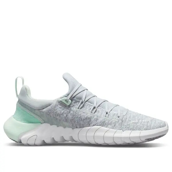 Nike Free Rn 5.0 Running Shoes - Gray/green
