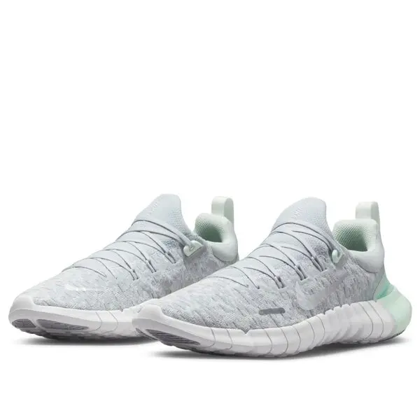 Nike Free Rn 5.0 Running Shoes - Gray/green