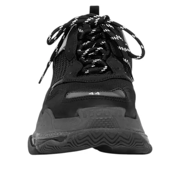 Balenciaga Triple S Clear Sole Sneakers - Black