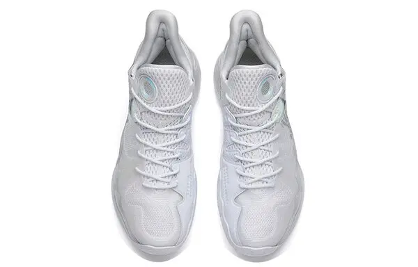 ANTA Shock Wave 4 Basketball Sneakers - Grey/laser