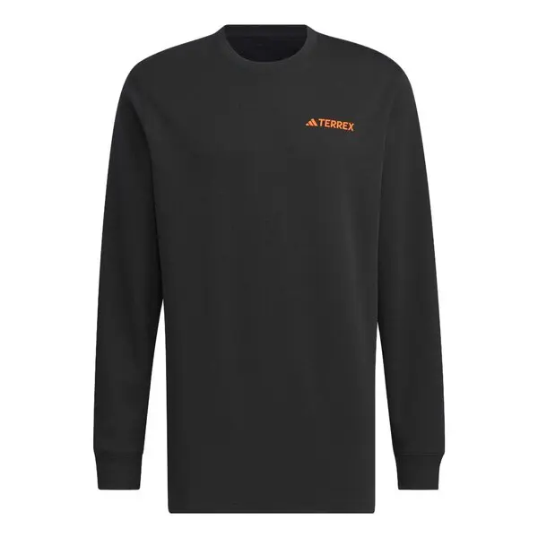 Adidas Long Sleeve Graphic T-shirt - Black