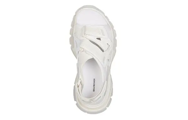 Balenciaga Track Sandals Ivory - White
