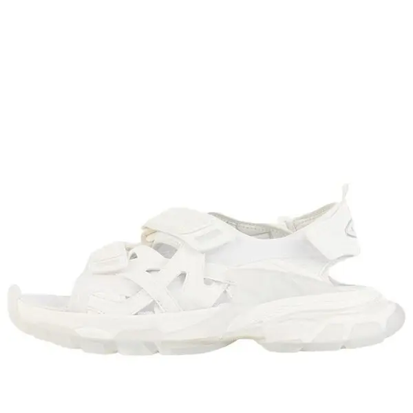 Balenciaga Track Sandals - White