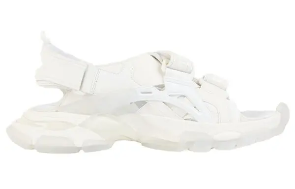 Balenciaga Track Sandals - White
