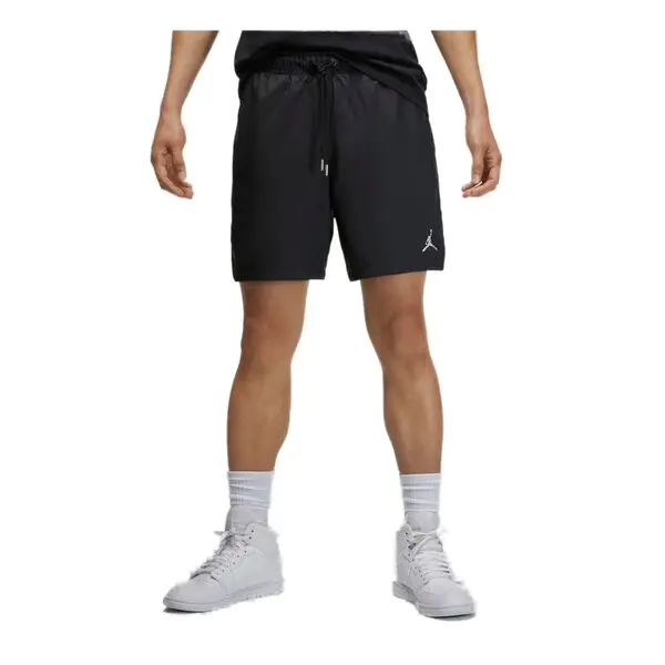 JORDAN Logo Print Straight Shorts - Default Color