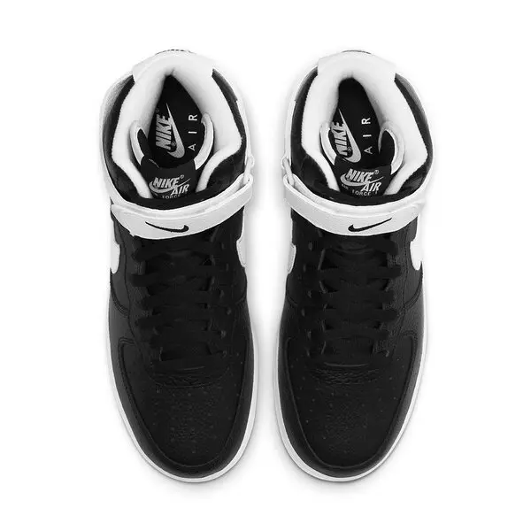 Nike Force 1 '07 High Top Sneakers - Black