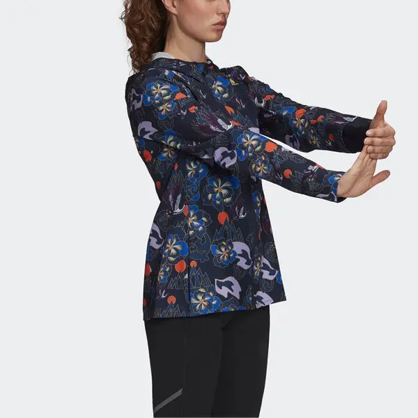Adidas Own The Run Soft Shell Jacket With Hood