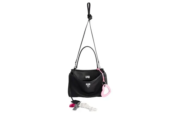 Balenciaga Rodeo Handbag With Charm Detail
