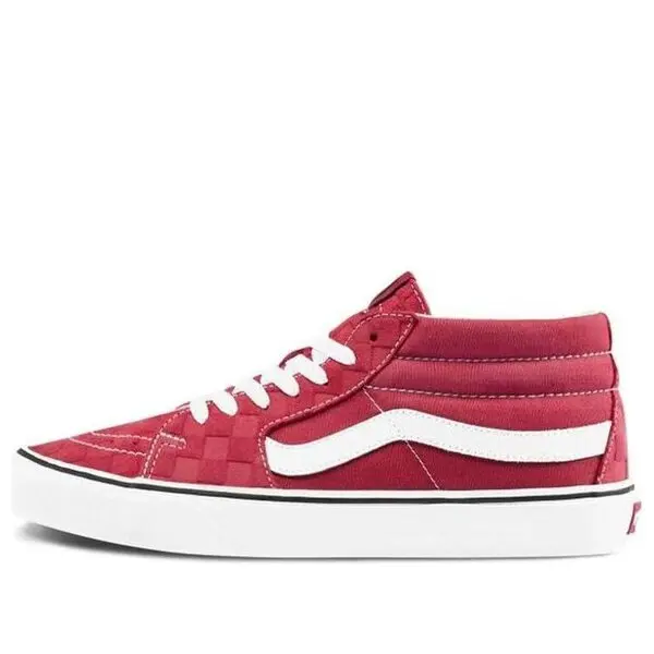 VANS Sk8-mid Mid-top Skate Sneakers - Red