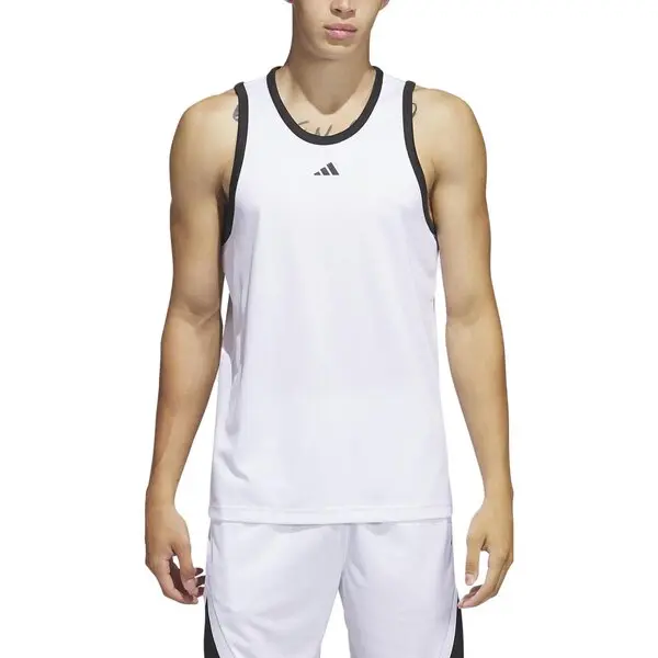 Adidas Legends Basketball Tank Top - White/black