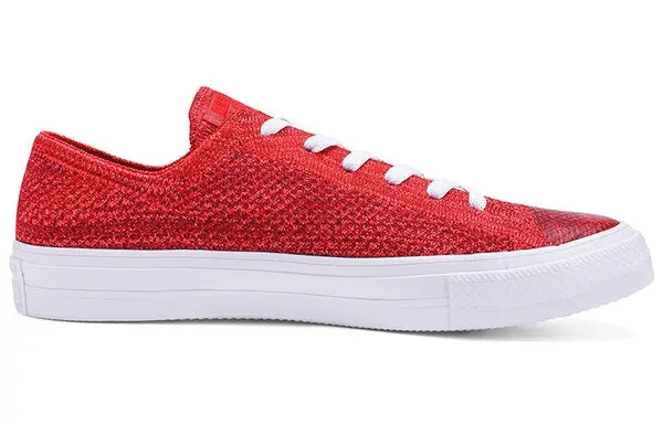 CONVERSE Nike X Chuck Taylor All Star Flyknit Low Sneakers - Red/white