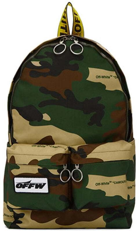 Off-White Camouflage Backpack