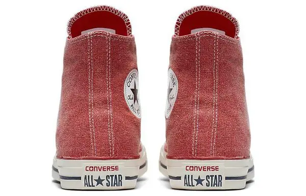 CONVERSE Chuck Taylor All Star Stone Wash High Top Sneakers - Red