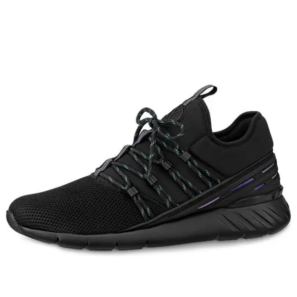 LOUIS VUITTON Fastlane Sneakers - Black/green/purple