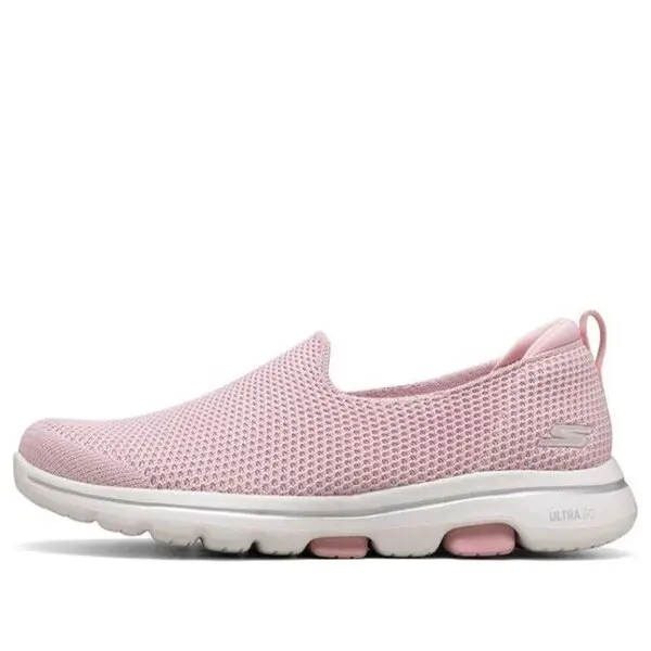 Sketchers Go Walk Loafers - Pink/blue