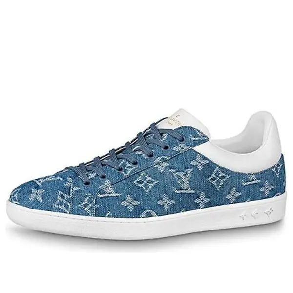 LOUIS VUITTON Luxembourg Sneakers - Blue/white