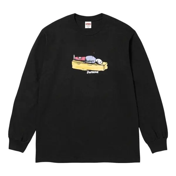 Supreme Fw23 Week7 Neil Blender Arrow Long Sleeve T-shirt - Black
