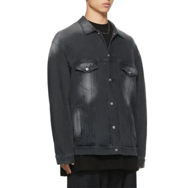 Balenciaga Washed Denim Jacket
