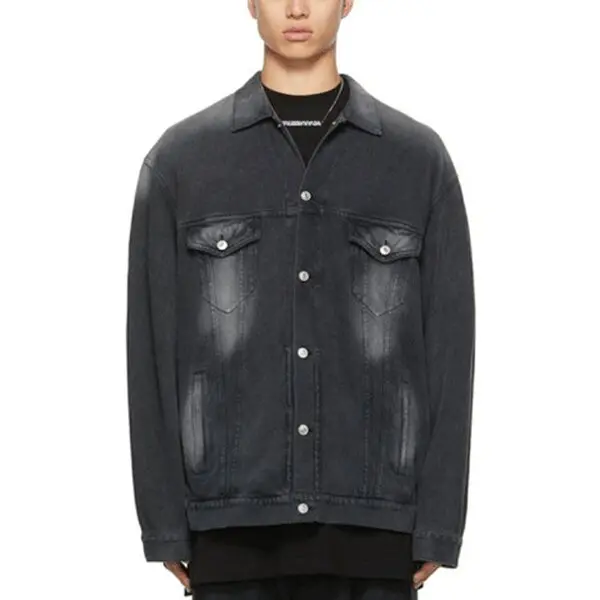 Balenciaga Washed Denim Jacket
